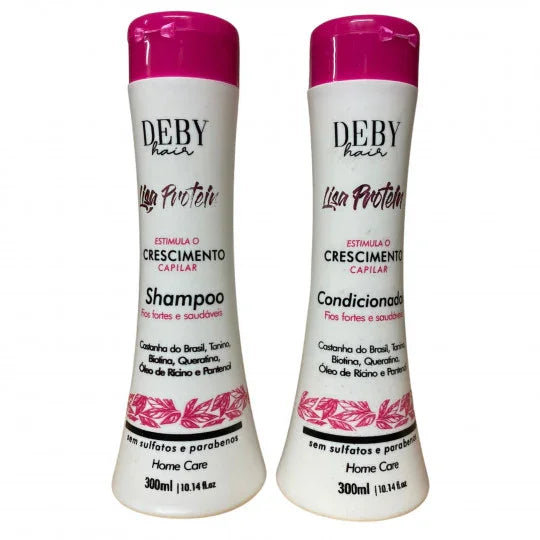 Kit d'entretien Lissage Deby Hair - 2x300ml – Shi Keratine